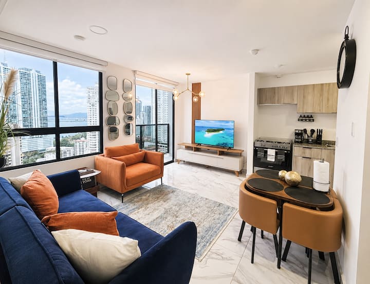 Stylish Apartment W/ Sea View - The Gray 22 Floor - Panama