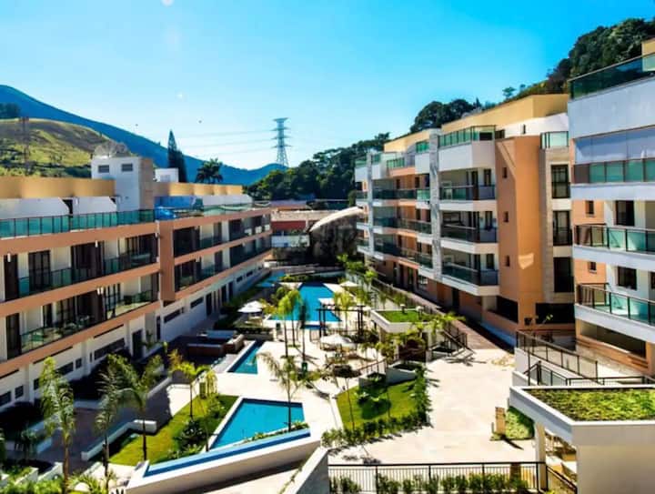 Apartamento 109 Com 2 Suítes/centro De Itaipava - Petrópolis