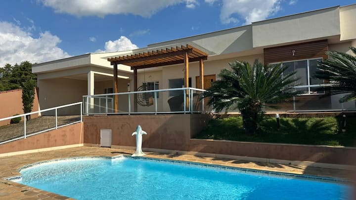 Chácara Adonai 1,5 Km Do Centro Casa De Alto Padrã - Socorro