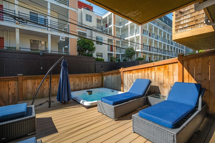 3 Bed, 2.5 Bath Fremont Escape: Hot Tub, Bbq - 시애틀