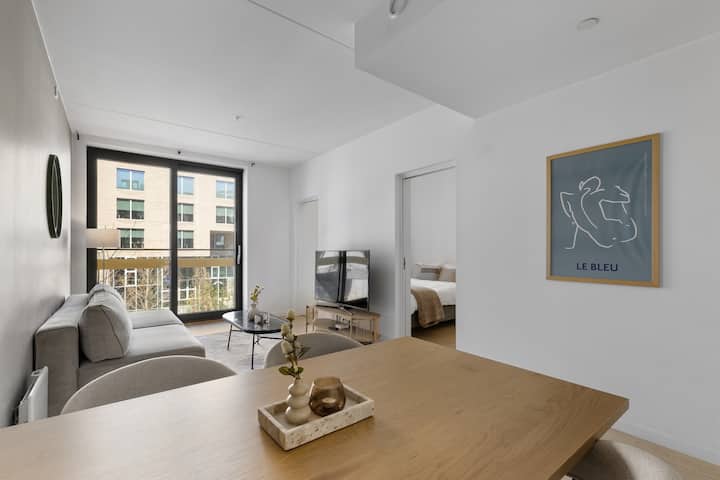 Modern 2br • Balcony • Steps To Munch & Opera - Oslo