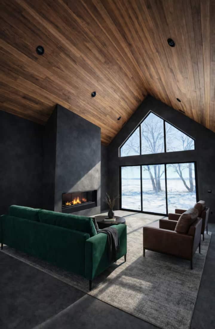 Iron Haus - Luxury Lakeside Cabin: Sleeps 22 - Duck Lake, Madison Lake