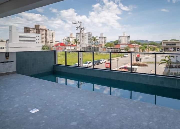 Apartamento Studio Residencial Play - Vila Moema - Tubarão