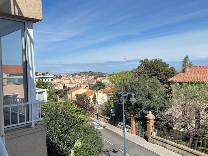 Appartement Lumineux, Aperçu Mer - 4 Pers. - Plage de Port-Vendres (Bernardi)