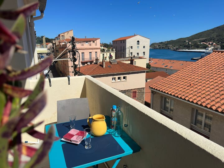 Appartement Climatisé Vue Port - 6 Pers. - Banyuls-sur-Mer