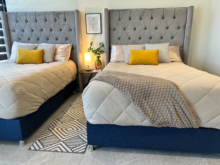 Depa Premium Para Feria / 2 Camas Dobles - Aguascalientes