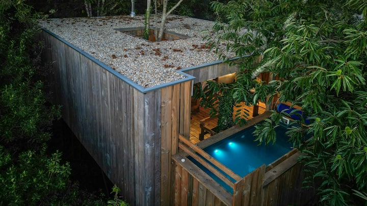 Cabin Among Chestnuts With Heated Pool In Galicia - Outes