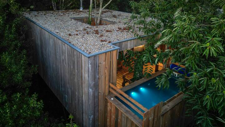 Cabin Among Chestnuts With Heated Pool In Galicia - Outes