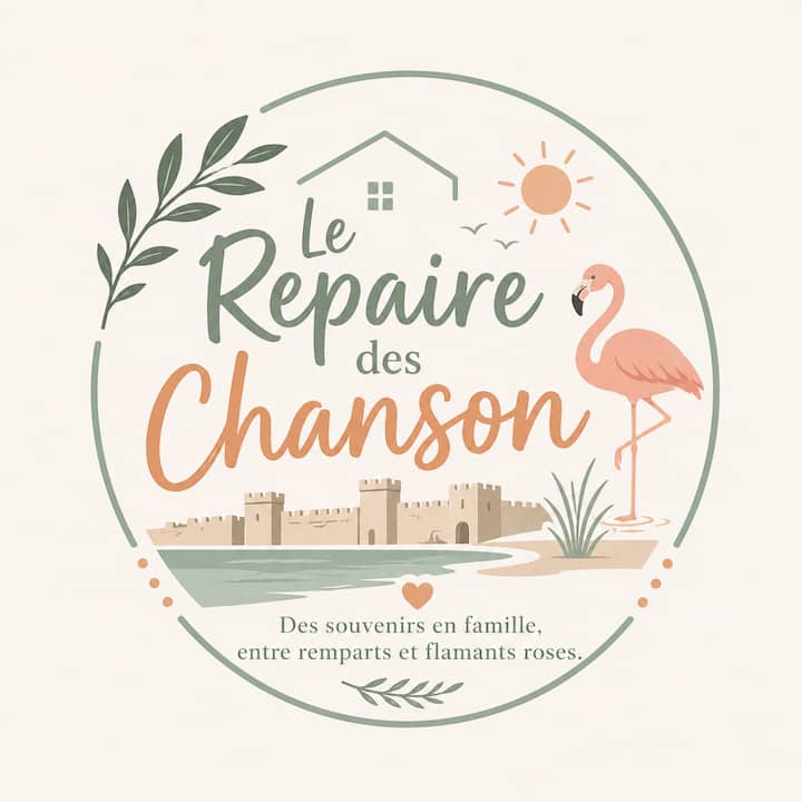 Charmant Appartement 4–6 Pers Idéal Famille/groupe - Aigues-Mortes