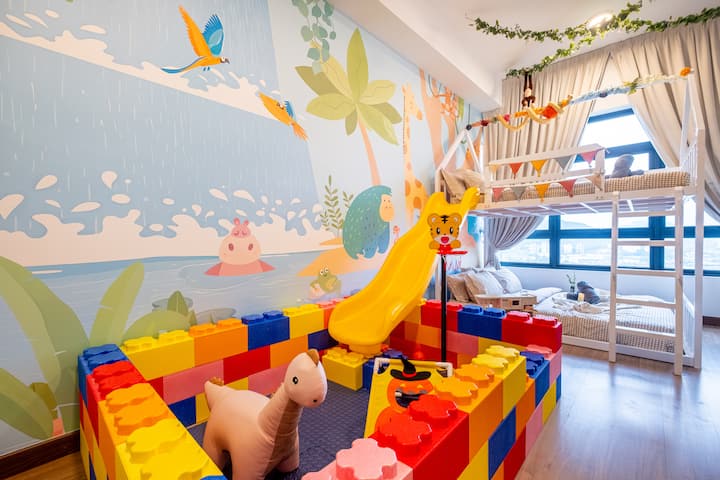 Little Safari Nest | Kids-friendly Bunk Bed Escape - Kuala Lumpur