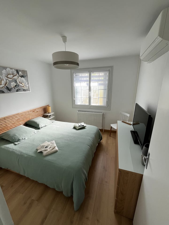 Maison Climatisée – 4 à 6 Personnes - Rochecorbon - Tours