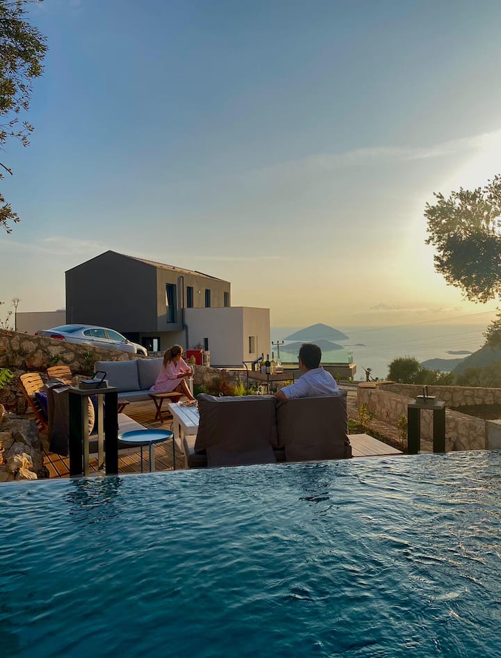 Best Sea View Pool Stay | Villa Arycandia Lux! - Kaş