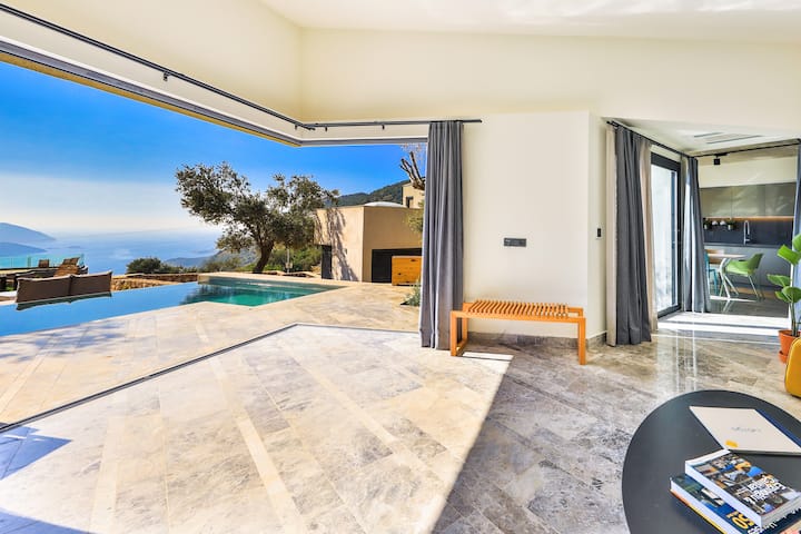 Best Sea View Pool Stay | Villa Arycandia Lux! - Kaş