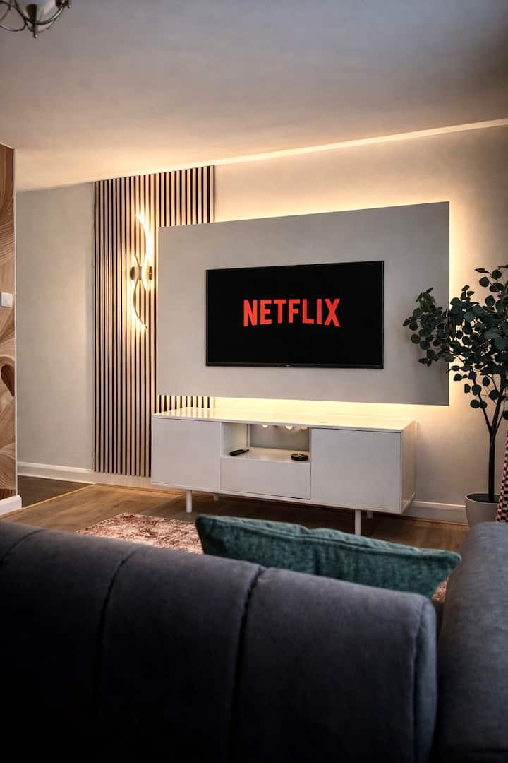 Deluxe Airport Apartment~modern Design~parking - ルートン