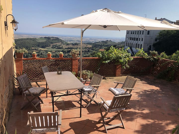 Appartamento Con Terrazza Panoramica - Il Frantoio - Campiglia Marittima