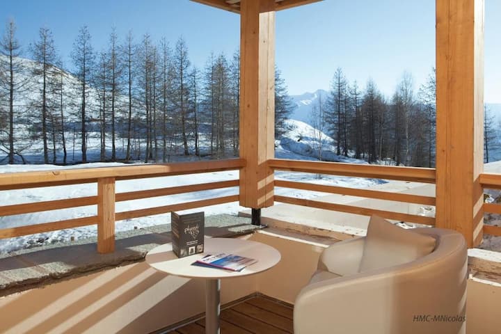 Hôtel Alpenrose - Chambre 3 Couchages - L'Alpe d'Huez