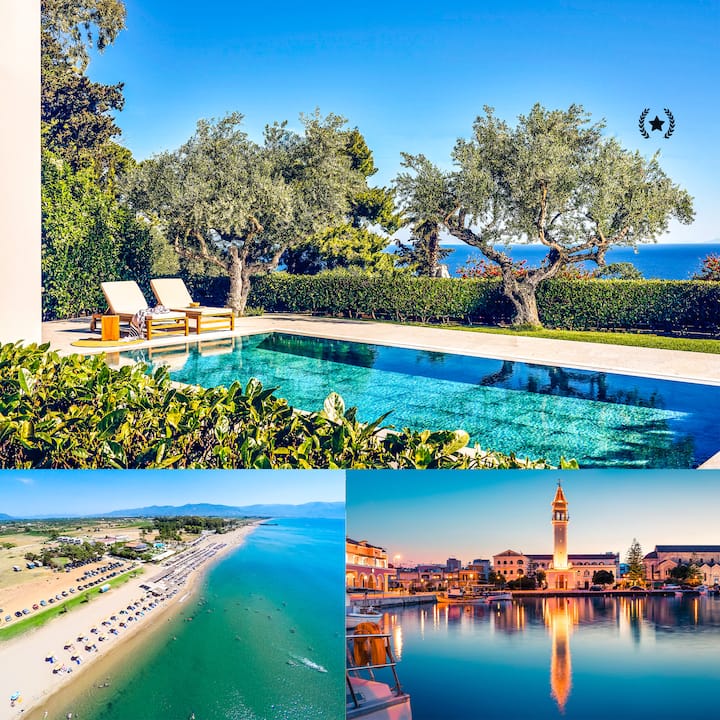 5' To Beach / 2 Villas / 2 Pools / 7bd - Sleeps 14 - Zante