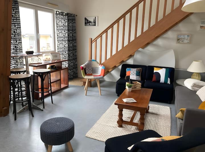 Joli Duplex Centre-ville 5km Dinard - Dinan