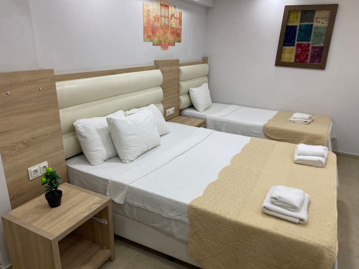 Alida Hotel Pamukkale Quadruple Room Pool Wiew 102 - Karahayıt