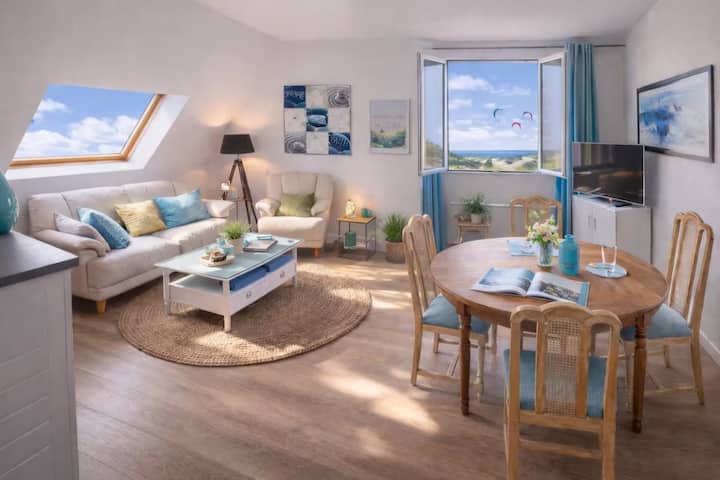 Appartement Vue Mer, Proche Plage - Saint-Armel