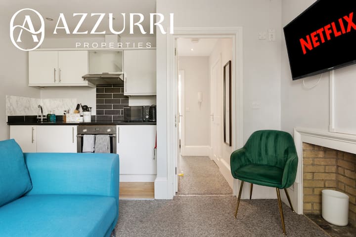 Sleek Lower-level Flat 1br |Near Univ. |Sta - Oxford