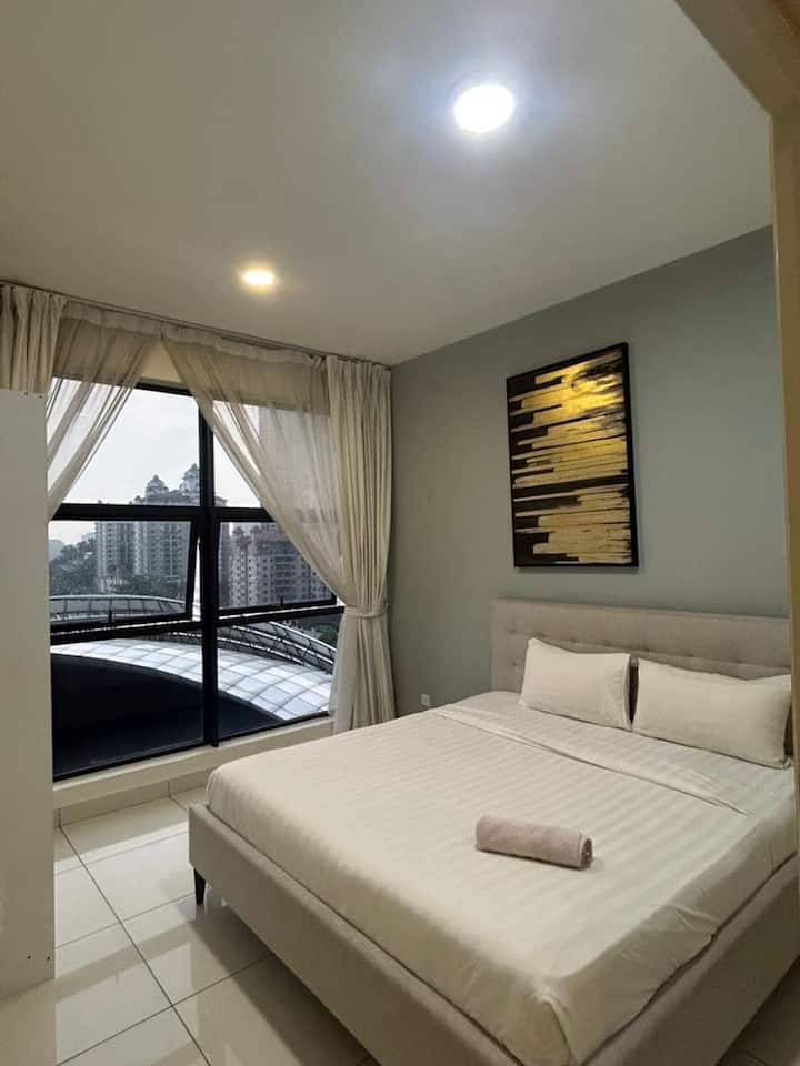 Comfort 1bedroom @Freeparking @Artemontkiara@mitec - Petaling Jaya