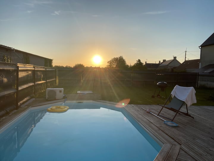 Gîte Pour 10 Personnes «&nbsp;Another Brick Party&nbsp;» - Colleville-sur-Mer