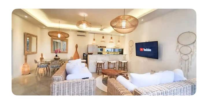 Spacious 3br W/icebath & Ir Sauna 5 Min Batubolong - Canggu