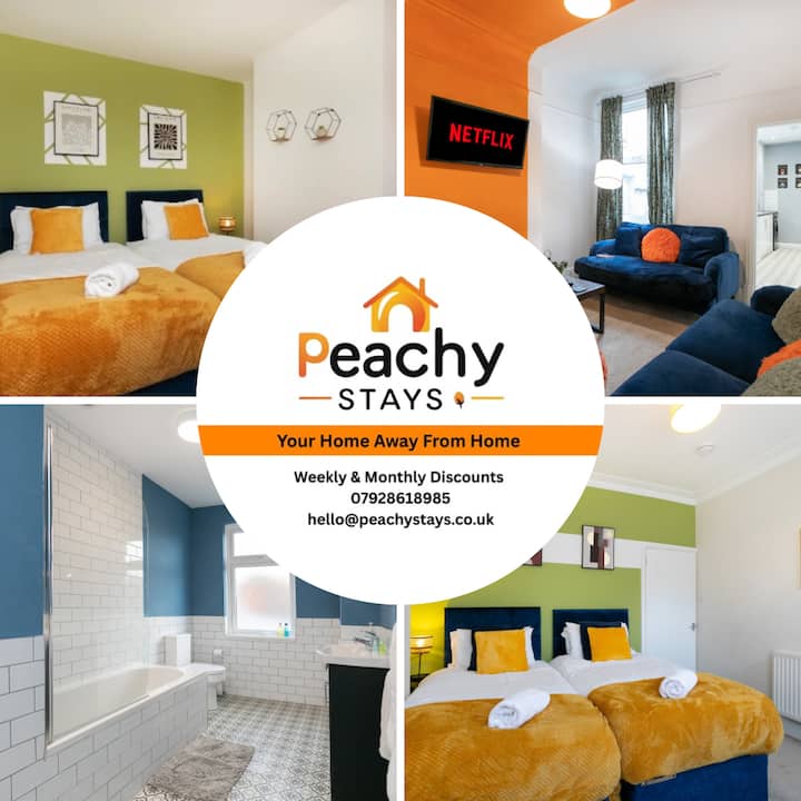 3bed|sleeps6|central|contractors|travel|family - Leicester