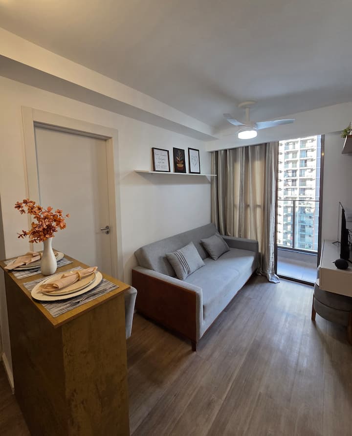 Smart 2qts No Porto | Rooftop 360° E Vlt Na Porta. - Río de Janeiro