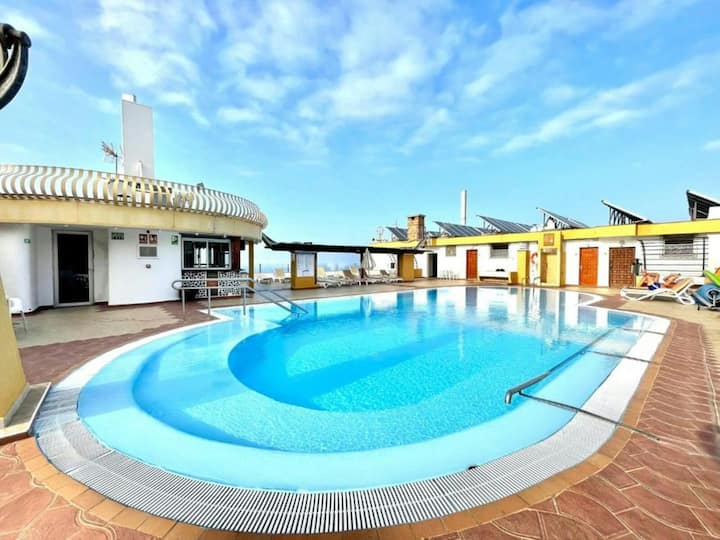 "Amplio Estudio En Zona Tranquila Con Piscina" - Puerto de la Cruz