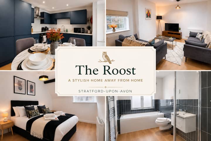 The Roost | Modern Apartment, Heart Of Town - Stratford-upon-Avon