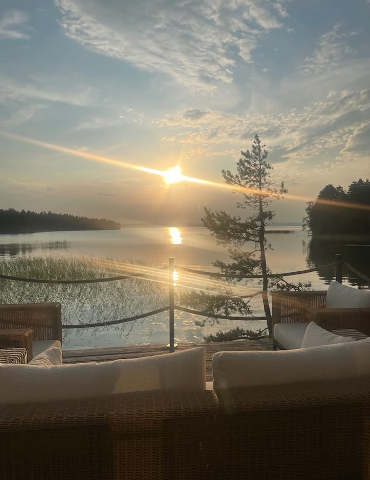 Lakeside Cabin With Sauna & Private Shore - Päijät-Häme