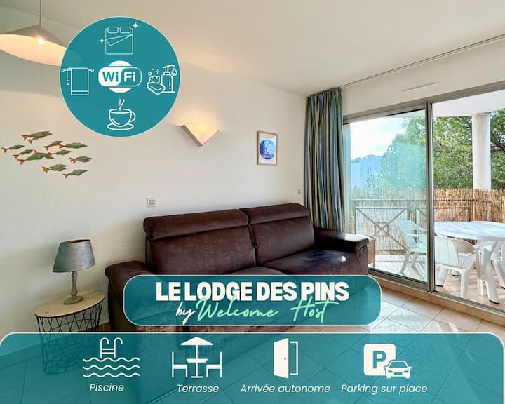Le Lodge Des Pins, Piscine Et Pinède - Balaruc-le-Vieux