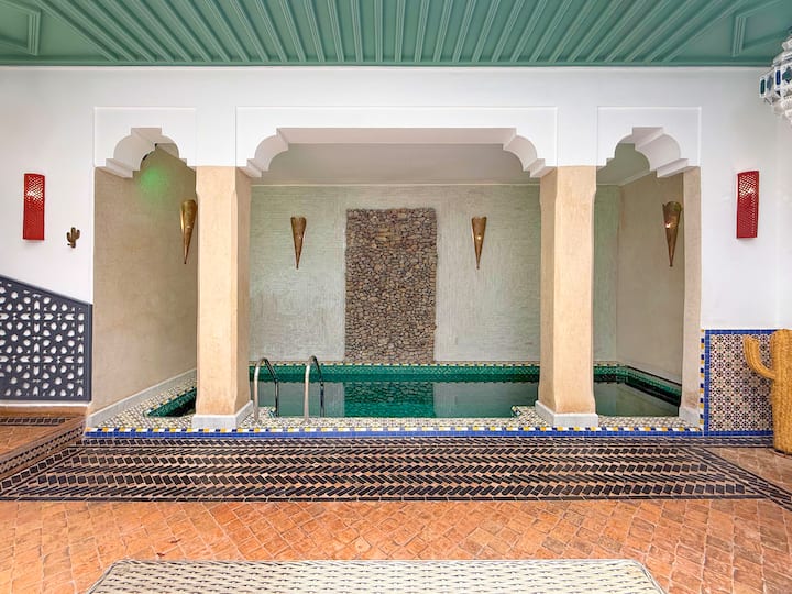 Riad 5br, Piscine Chauffée, Jacuzzi Et Pdj Inclus - Marrakech