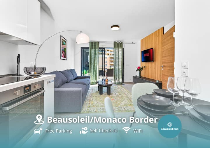 Appartement Neuf - Terrasse Vue Mer & Parking - Gg - Monaco
