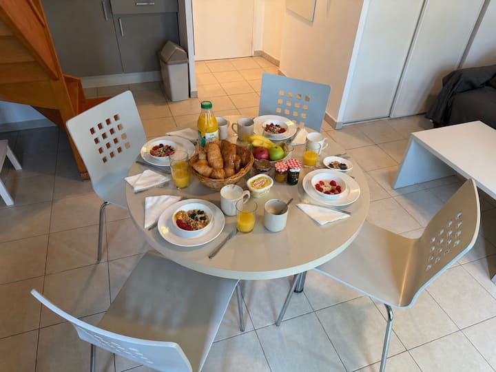 Duplex éQuipé Télétravail | Bordeaux - Pessac