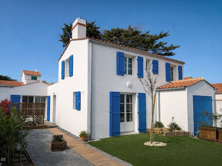 Maison Familiale Neuve Avec Patio - Proche Plage - Barbâtre