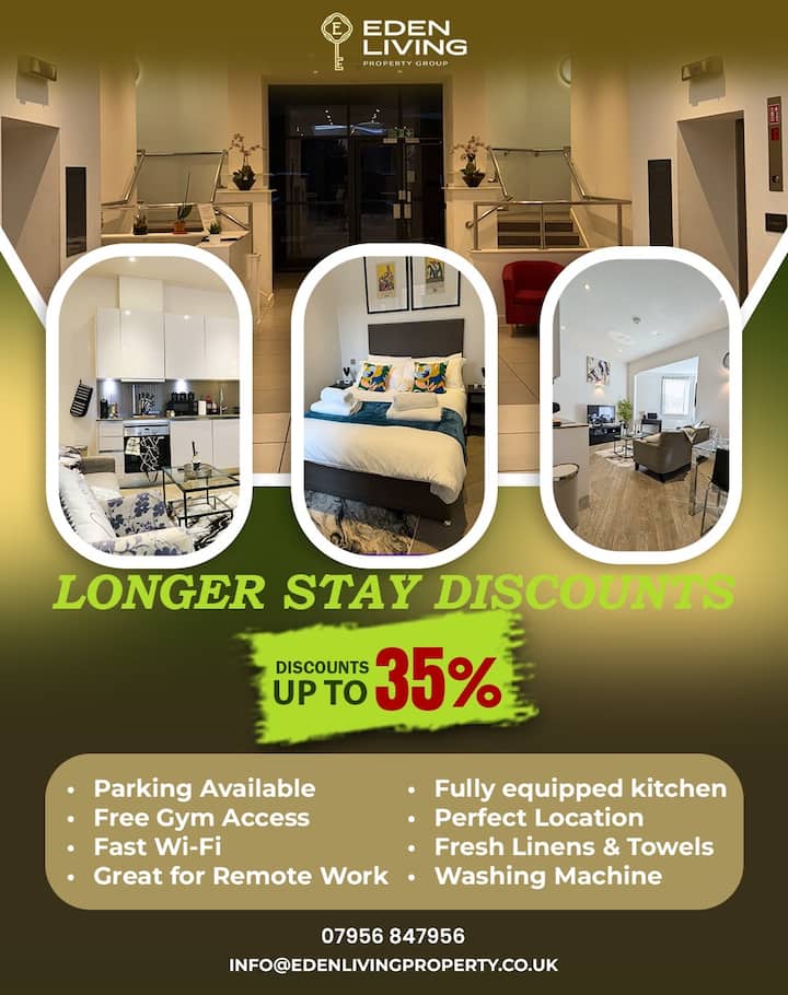 Long Stay Deal | Business Professionals | Parking - 슬라우