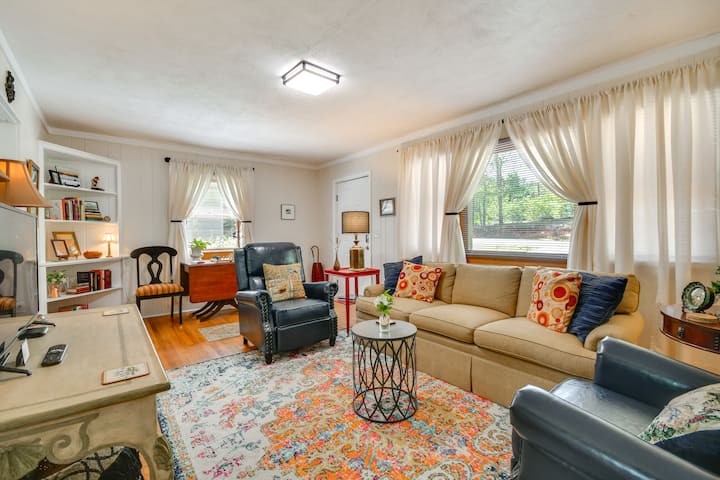 Near Horse Shows & Events! Blissful Tryon Cottage - Tryon, NC