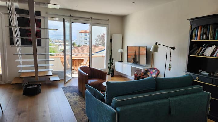 Duplex Au Calme, Proche Océan - Anglet