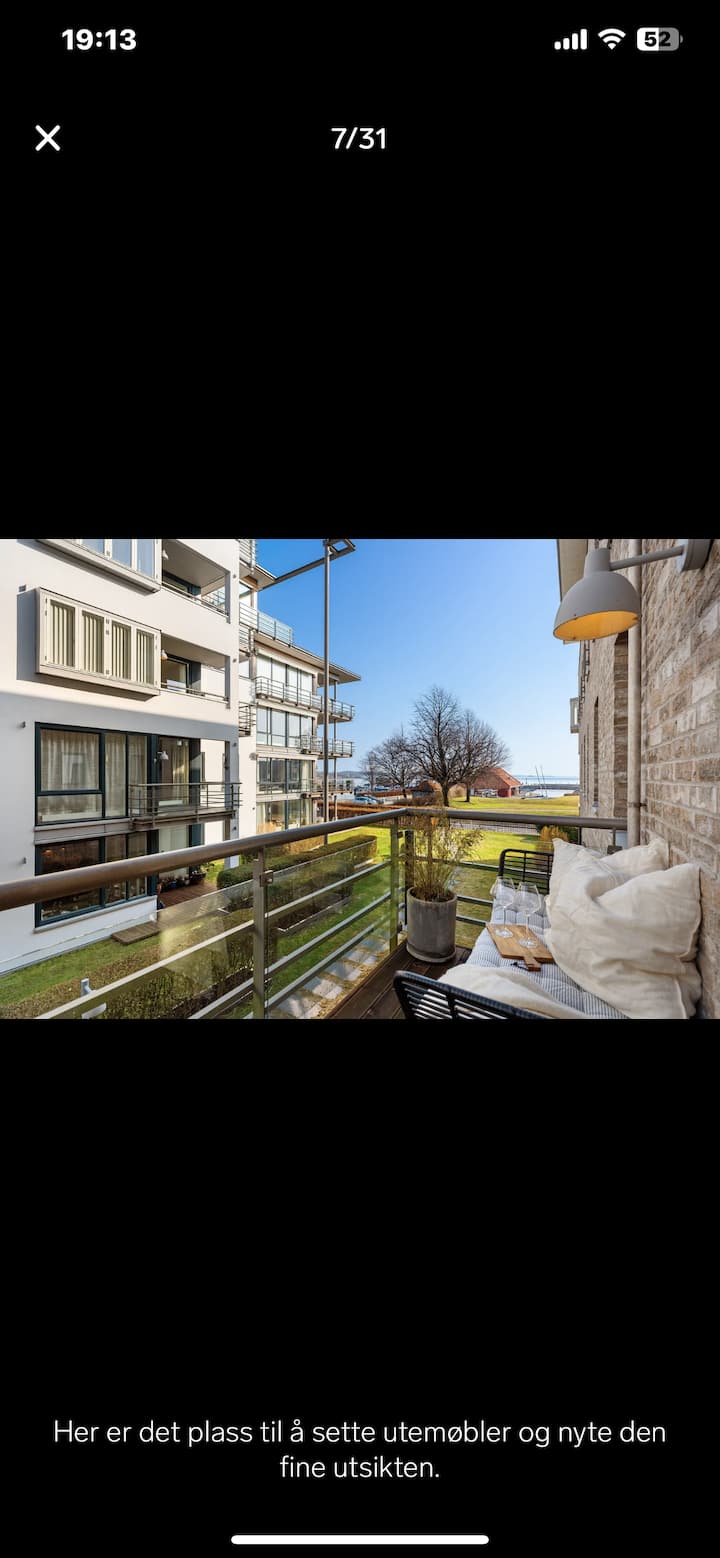 Modern Apartment With Sea View & Sunset – Central! - Kristiansand