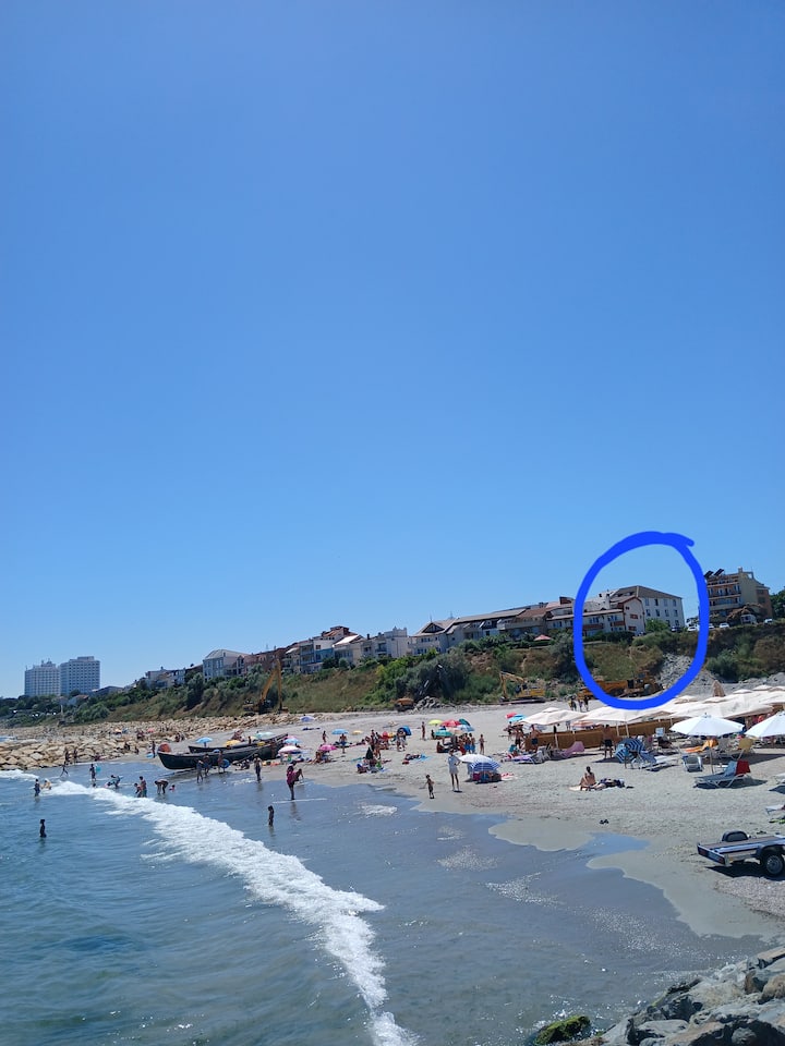 Apartament Delymar, La Doar 5 Minute Pana La Mare. - Eforie