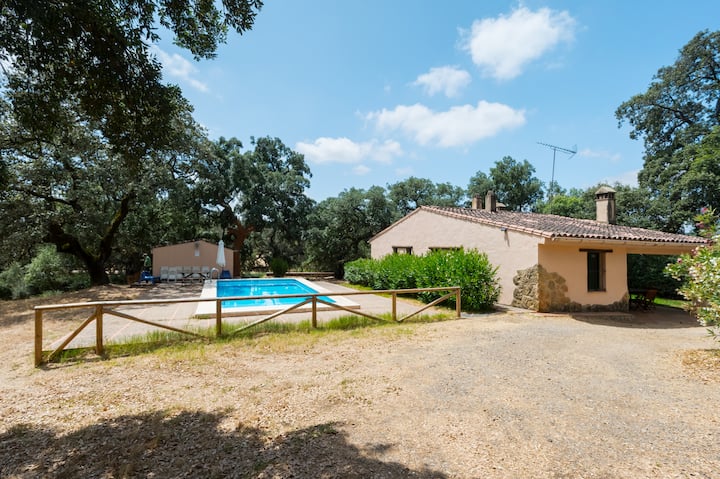 Finca El Chopo - Piscina Compartida - Alájar