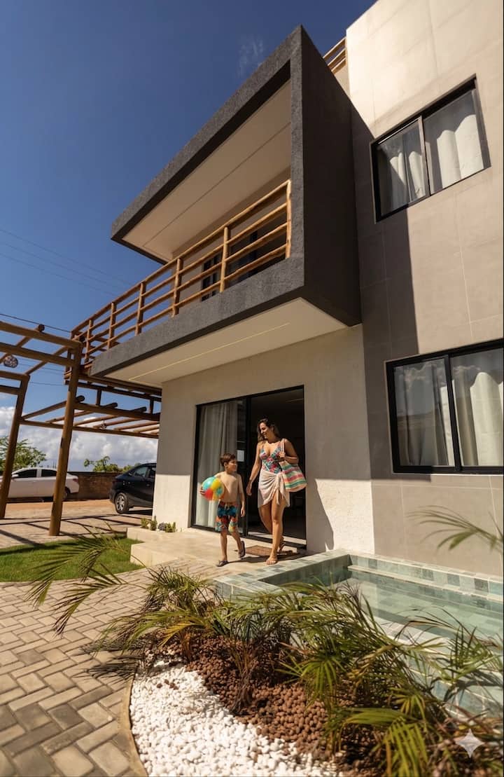 Flats Paraíso | Térreo C/ Hidro | Ideal Família - Japaratinga
