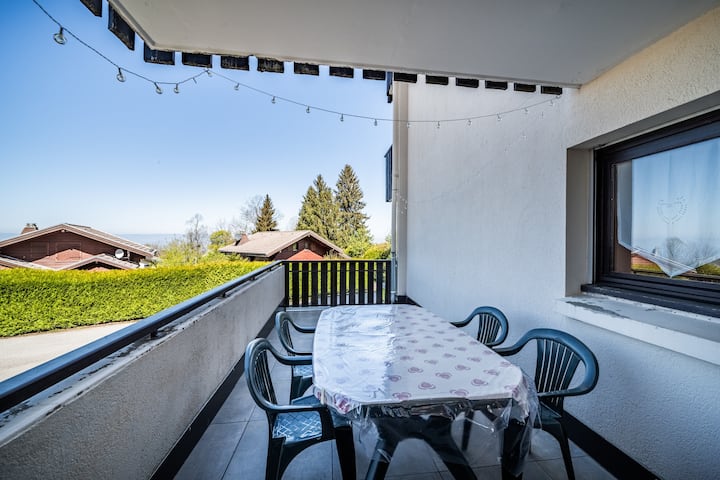 ÉVasion Alpine, Ski, Vue Lac Léman - Thollon-les-Mémises
