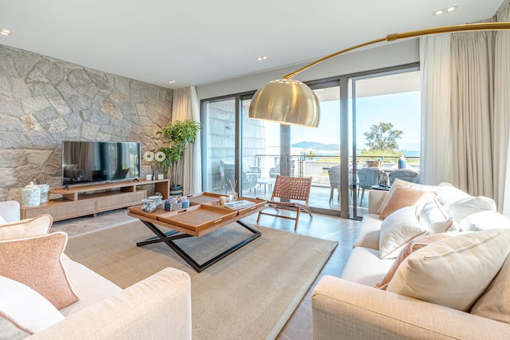 Stylish Villa|private Beach View & Hotel Amenities - Bodrum