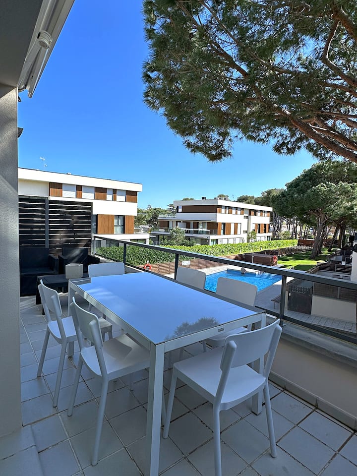 Apartamento Con Piscina Y Terraza En S’agaró - Playa de Aro