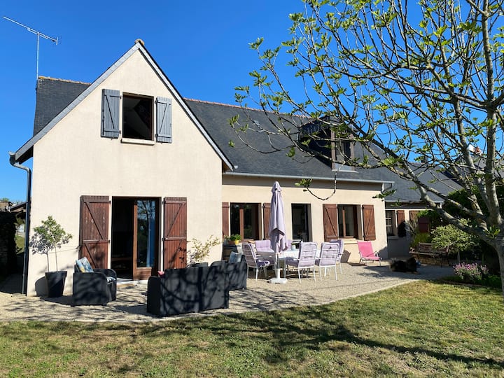 Maison Au Calme Avec Piscine Et Grand Jardin 8pers - Montreuil-Bellay
