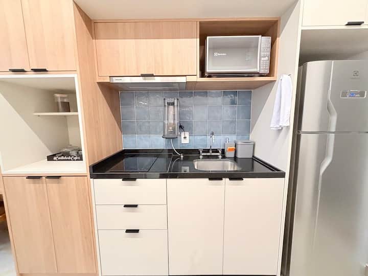 Studio Premium Na Vila Madalena | Metrô, Allianz - Brazil